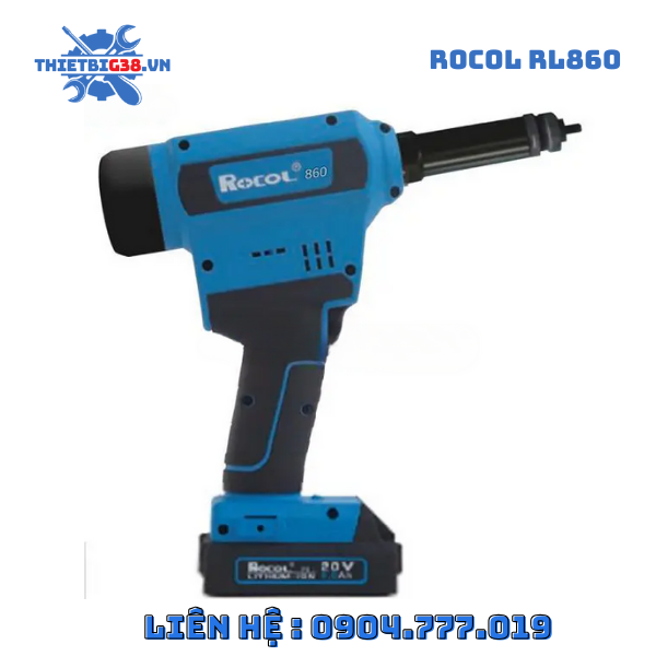 Súng rút ốc tán dùng pin Rocol RL860